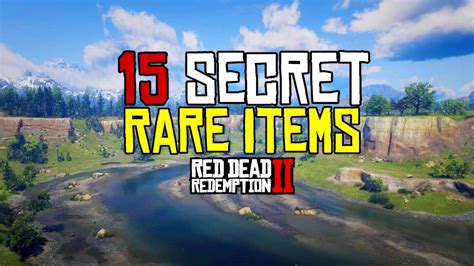 15 Missable Rare Items You May Have Missed In Red Dead Redemption 2