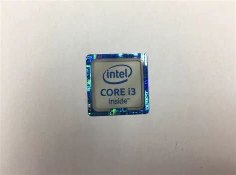 5pcs Label Sticker Lap Desk Cpu Inside Xeon Pentium Labe Logo Celeron Intel Core3 I5 I7 6th