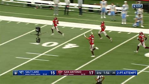 Former Bear Delivers Wild Int To Seal Aaf Postseason Berth