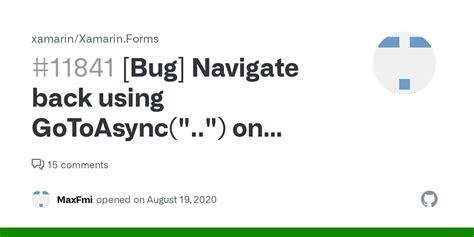 [bug] navigate back using gotoasync on modal pages · issue 11841 · xamarin xamarin forms