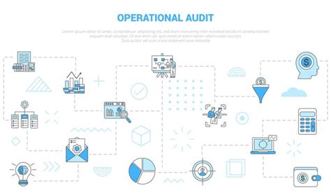 Premium Vector Interoperability Concept With Icon Set Template Banner With Modern Blue Color Style