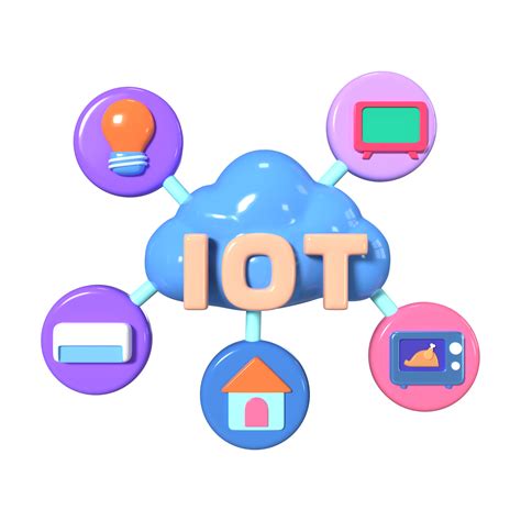 Iot 3d Illustration Icon 40247975 Png