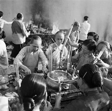 Time And Tide By Foo Tee Jun Women Light Joss Sticks At Yuen Hai