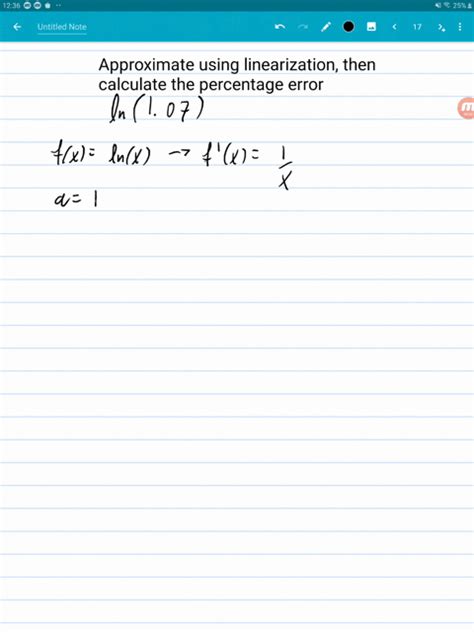 Solvedapproximate Using Linearization And Use A Calculator To Compute