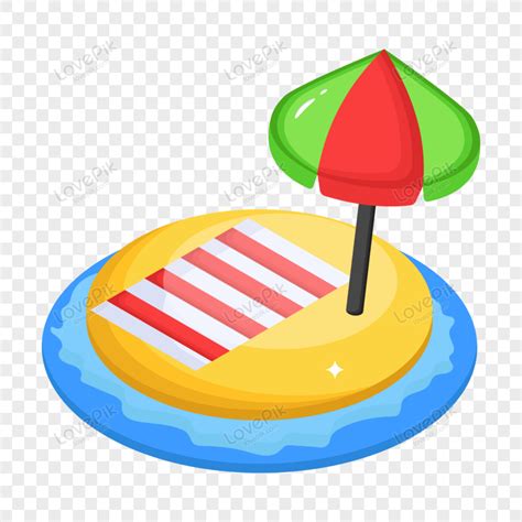 비치 파라솔 Png 일러스트 무료 다운로드 Lovepik