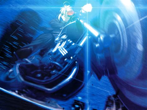 Artoria Pendragon All Blue Fate Series Fate Stay Night Fate Zero Motorcycle Saber Suit Tie