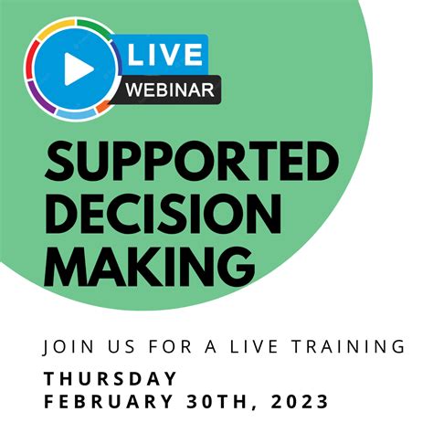 Supported Decision Making Regional Centers For Workforce Transformation