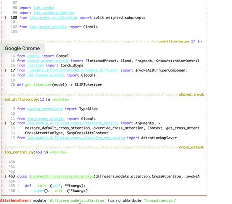 Bug AttributeError Module Diffusers Models Attention Has No