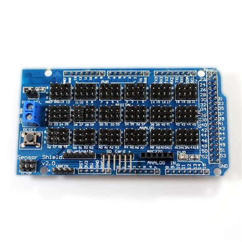 Shield Sensores Para Arduino Mega Tío Led