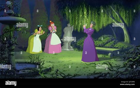 Drizella Anastasia Lady Tremaine Cinderella A Twist In Time Stock Photo Alamy