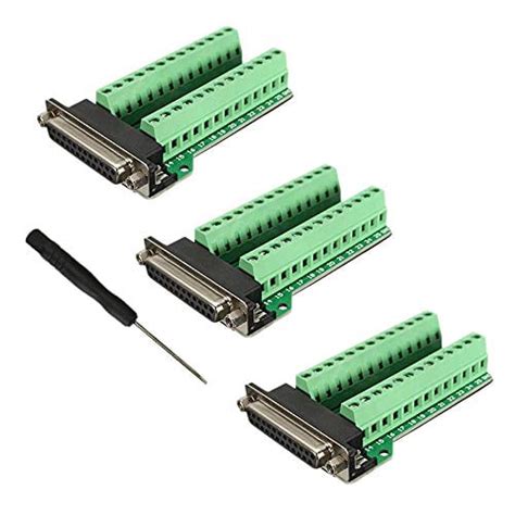 Db Breakout Female Connector D Sub Breakout Pin Connector With Nut Pack Of Walmart Com