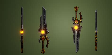 Anduin Wrynn Sword 3d Model Sharecg