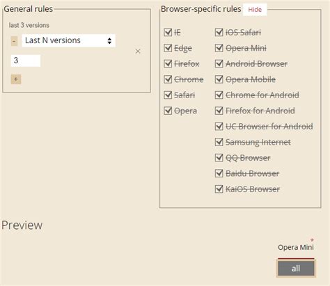 Hiding Opera Mini In Browser Set Doesnt Work · Issue 5595 · Fyrdcaniuse · Github