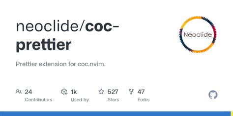 Github Neoclide Coc Prettier Prettier Extension For Coc Nvim