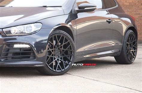 Volkswagen Scirocco Rotiform Blq R112 Matte Black