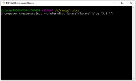 how to install laravel