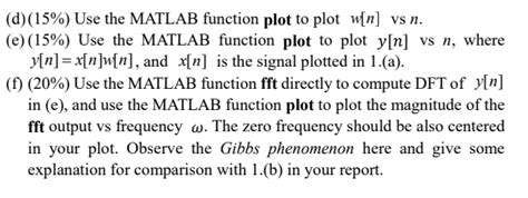 Solved In Order To Analyze The Frequency Domain Of A Finite Chegg Com
