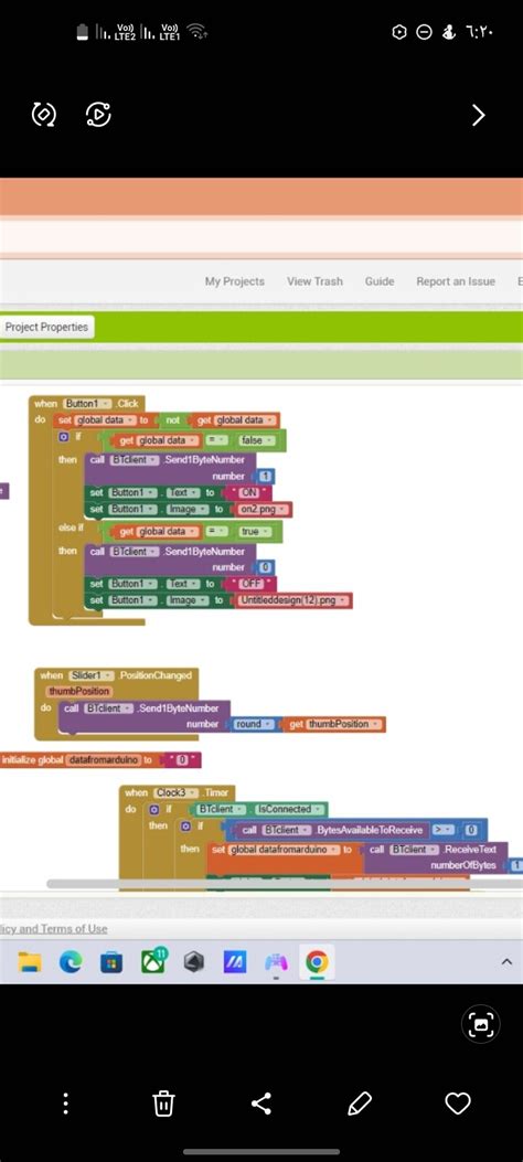 Motor Run Button Is Not Working Using Bluetooth Connected With Arduino Mit App Inventor Help