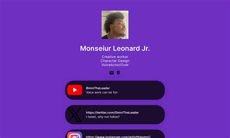 Monseiur Leonard Jrs Flowpage