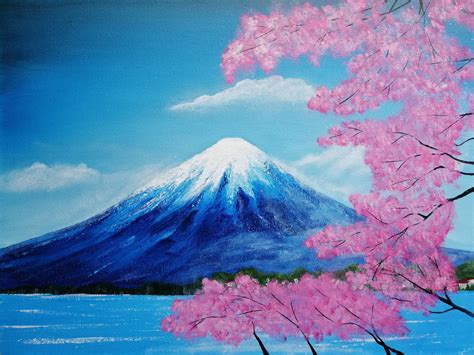 Mt Fuji Cherry Blossoms By Knzobi On Deviantart