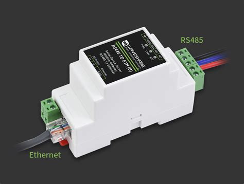 Industrial Serial Server Rs485 To Rj45 Ethernet Tcpip To Serial
