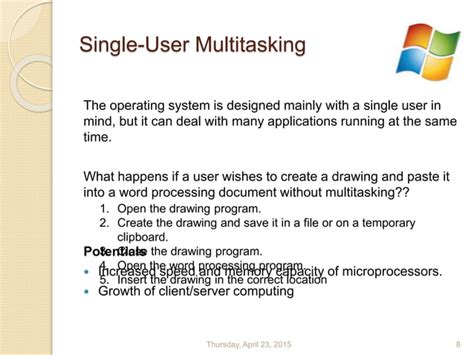 Windows Os Architecture In Summery Ppt