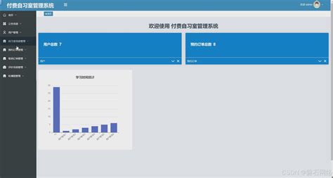 前后端分离vue3springboot Java付费自习室预约管理系统springbootvue3项目免费开源 Csdn博客