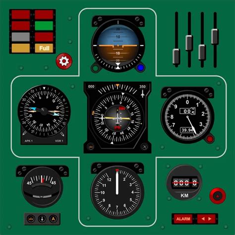 Fighter Jet Cockpit Hud