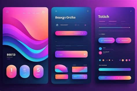Premium Photo Gradient Ui Ux Background Illustrated