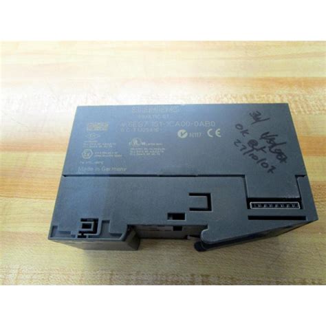 Siemens 6es7151 1ca00 0ab0 Interface Module 6es71511ca000ab0 Used
