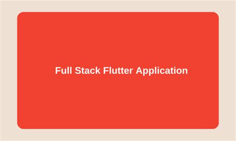 Create Full Stack Mobile Application Using Flutter By Ashutoshpare646