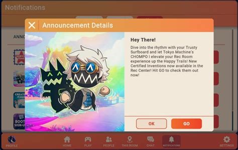 Thoughts On This New Announcement Ui Its A Split Test R Recroom