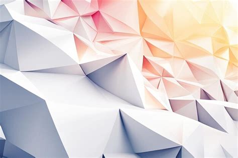 Premium Photo Colorful Triangular Abstract Background Abstract
