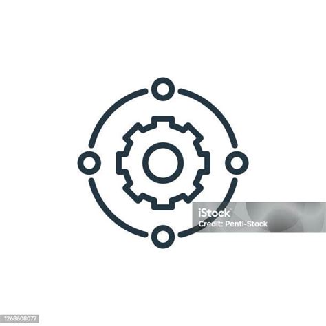 흰색 배경에서 격리된 연결 벡터 아이콘입니다 개요 웹 사이트 디자인 및 모바일 응용 프로그램 개발을위한 얇은 라인 연결 아이콘 씬 선 연결 윤곽선 아이콘 벡터