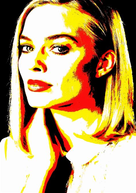 Margot Robbie Photoshoot Limited Editio Arte Digital Por Arte Mundial Artmajeur