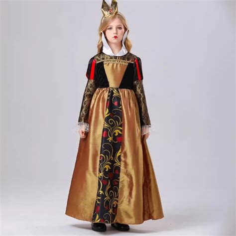 Mario Bro Peach Princess Alice In Wonderland Red Heart Princess Dress