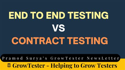 End To End Testing Vs Contract Testing Where Should You Focus