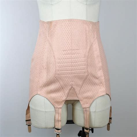 Nude Suspender Belt Etsy