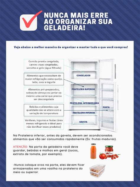 Organização Geladeira Pdf