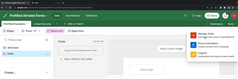 How To Prefill Fields In Airtable Forms