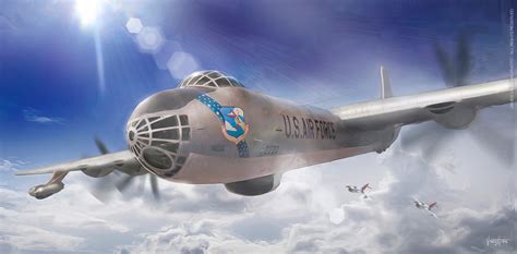 Atomic Annihilation 1950 B 36 On Recon Over Ussr