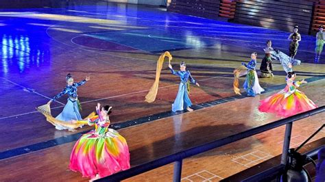 วิทยาลัยนาฏศิลปนครราชสีมา นำนักศึกษาเข้าร่วมการแข่งขันขบวนพาเหรด เนื่องในพิธีเปิดการแข่งขันกีฬา