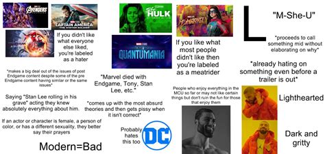 The Modern MCU Fanbase Experience Starterpack R Starterpacks