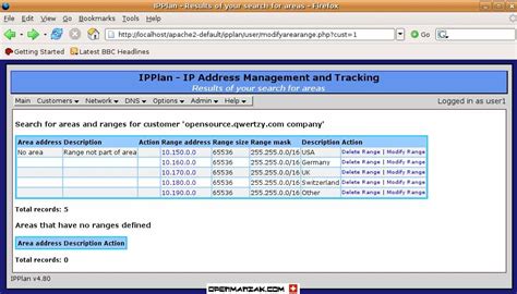 IPplan Configuration Supernets Creation