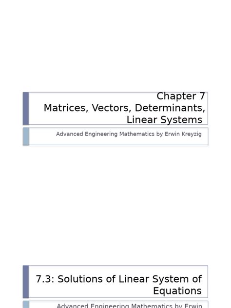 Linear System Of Equations Pdf System Of Linear Equations Matrix