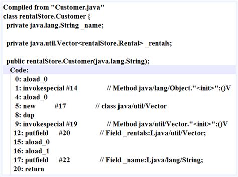 Byte Code Example Customerclass Partial Download Scientific Diagram