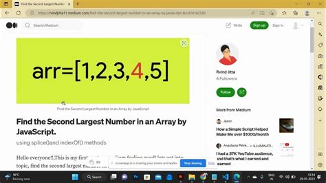 Array And Loop Hindi Youtube