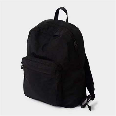 Polyester Plain Black School Backpack At ₹ 130piece In Chinchwad Id