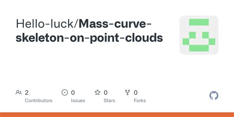 Github Hello Luckmass Curve Skeleton On Point Clouds