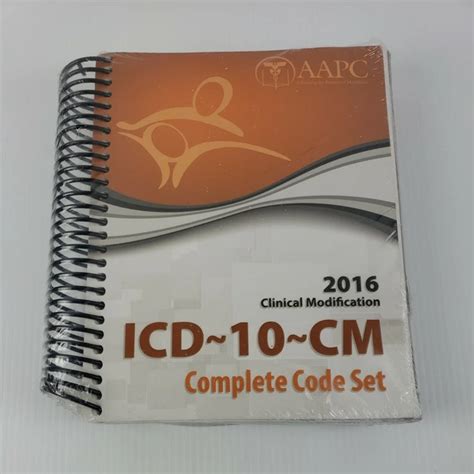 Icd 10 Cm Complete Code Set 2025 By Aapc £58 51 Picclick Uk